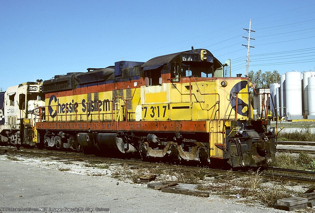 C&O SD18 7317